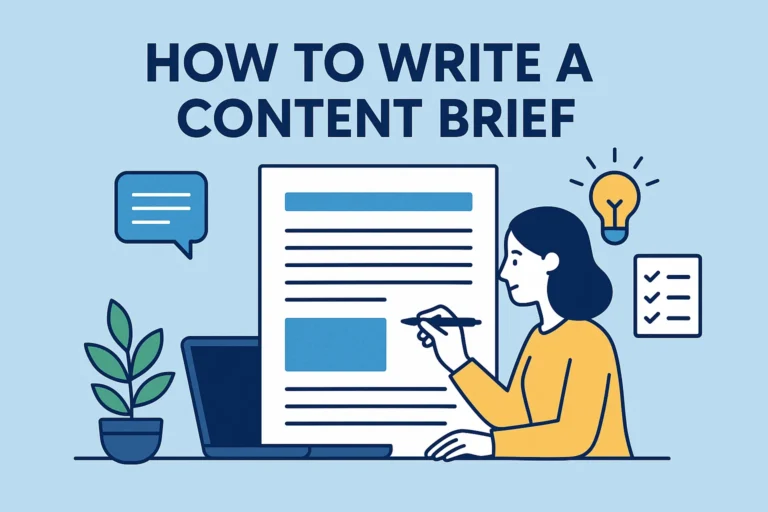 How to Write a Content Brief That Works - Content Managers
